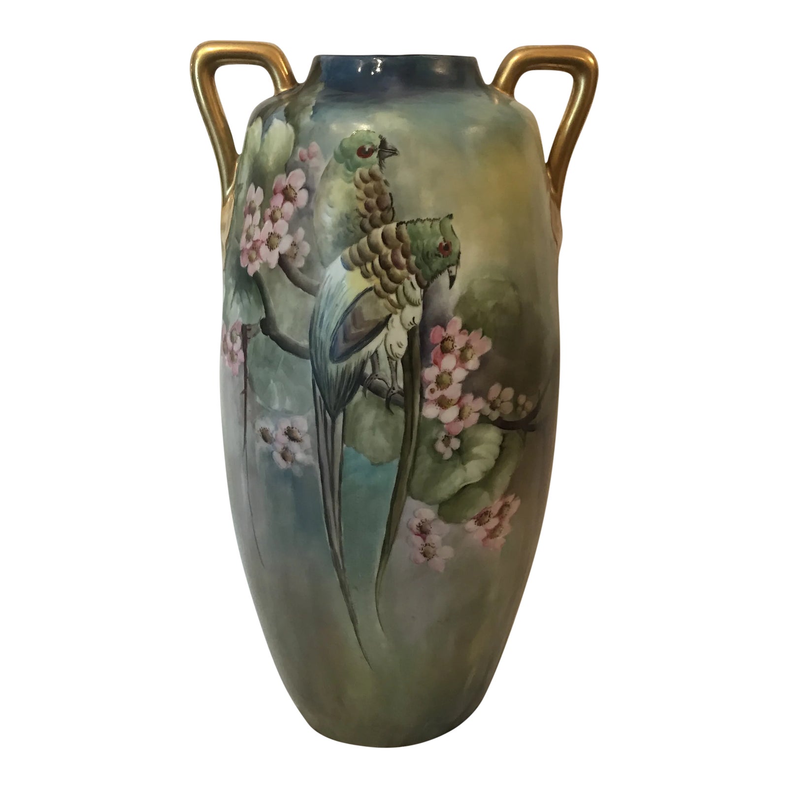 Early 20th Century Vintage Oscar & Edgar Gunther Austrian Vase | Chairish