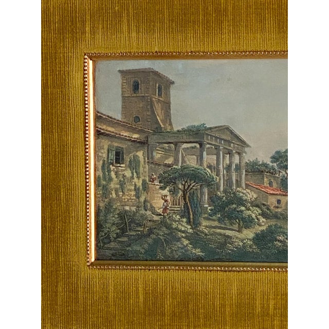 18th or 19th Century Hand-Colored Italian Engraving | Chairish