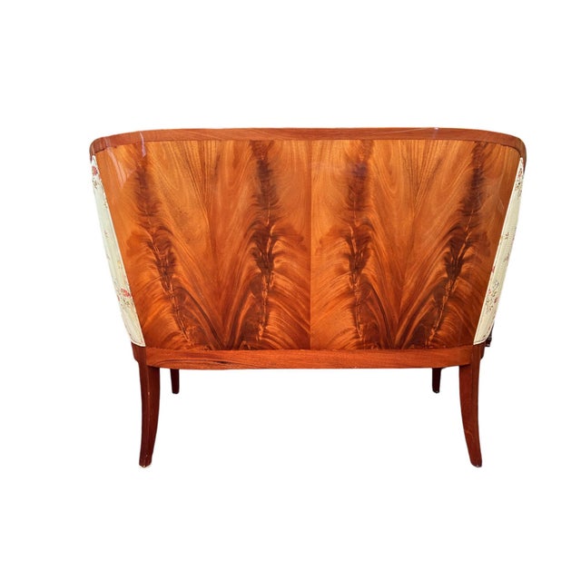 English Art Deco Benches / Loveseats- Set of 2 | Chairish