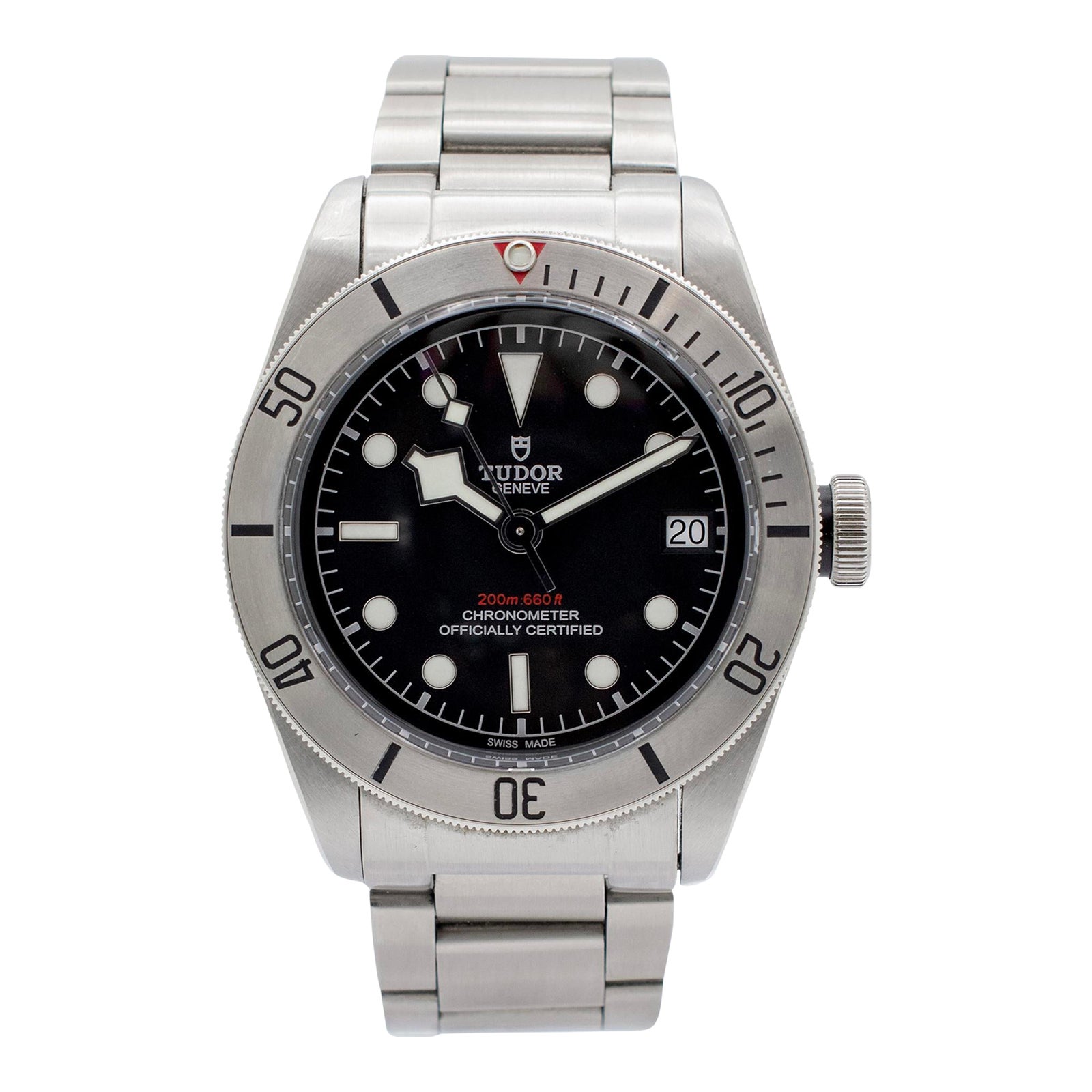 Tudor Heritage Black Bay 41mm M79730 Black Stainless Steel Men’s Watch ...