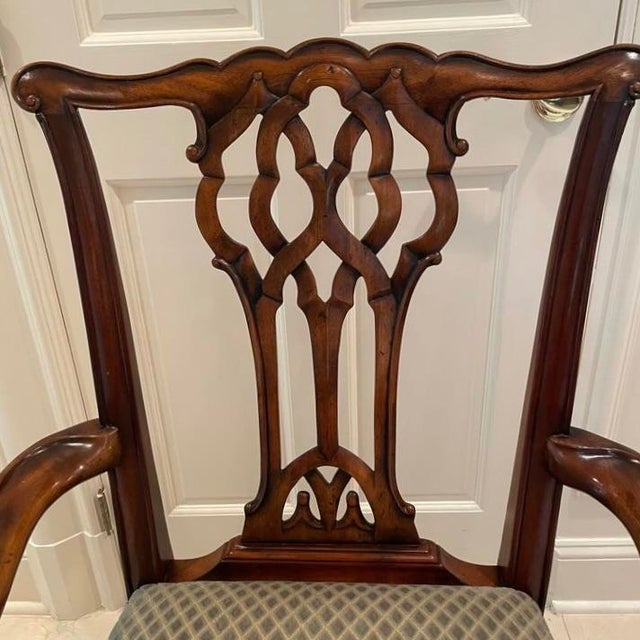 Set of 8 Arm Chairs From Theodore Alexander Althorp Living Collection ...