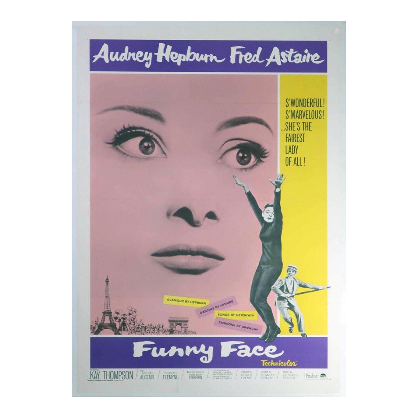 1957 Funny Face Poster | Chairish