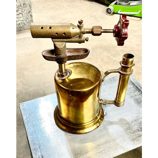1920s Brass Blow Torch | Chairish