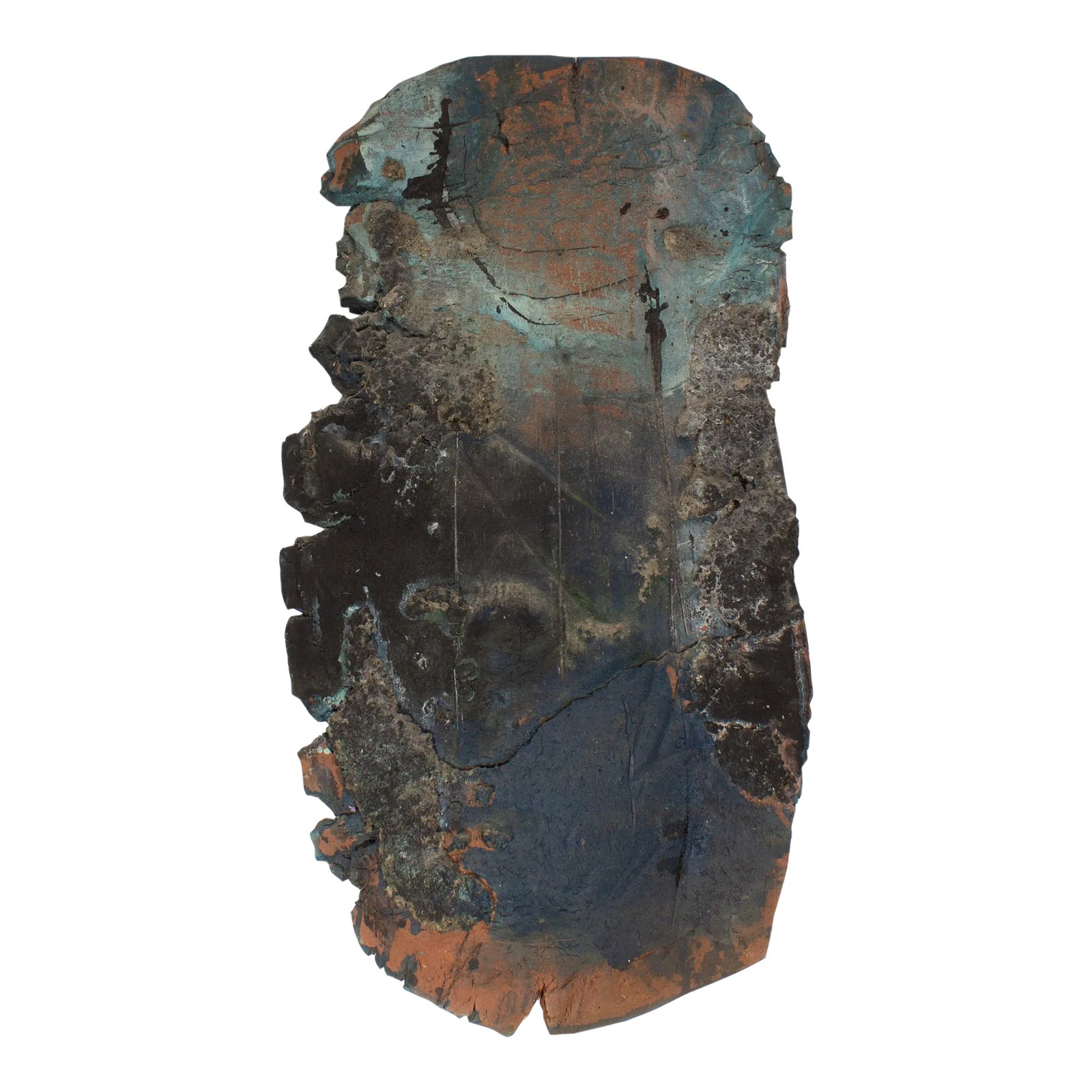 Juliet Holland Signed “Series #16, 2” Clay Wall Sculpture | Chairish