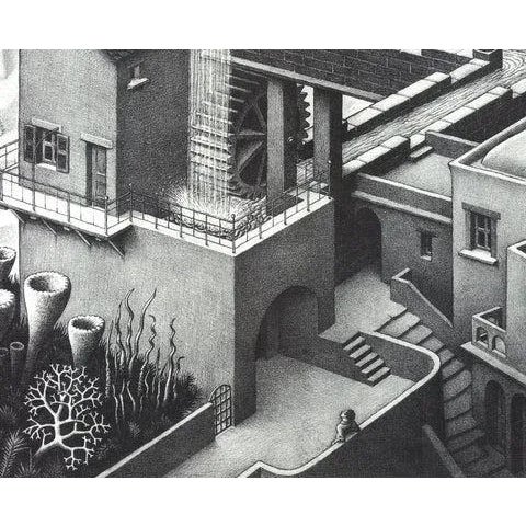M.c. Escher Waterfall (small) | Chairish