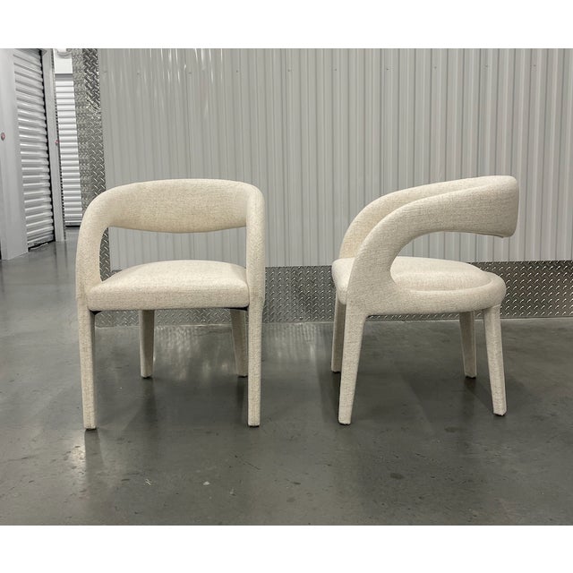 Lulu & Georgia Joel Dining Chair Upholstered in Performance Fabric ...