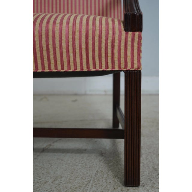 Hickory Chair Upholstered High Back Lolling Chair | Chairish