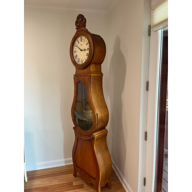 1980s French Country Style Tall Clock by Sligh Model 0316-1 -Au | Chairish