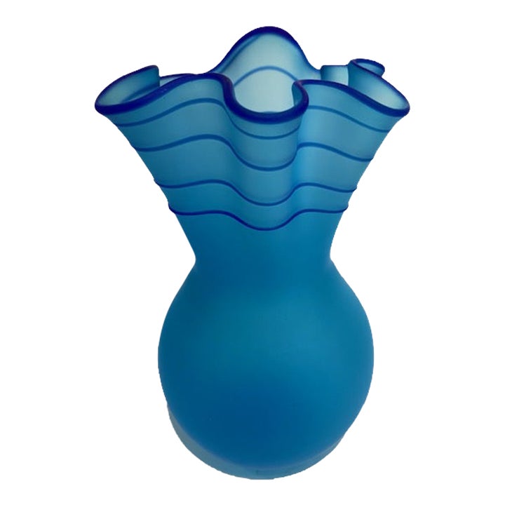 Vintage Late 20th Century Erwin Eisch Vase | Chairish