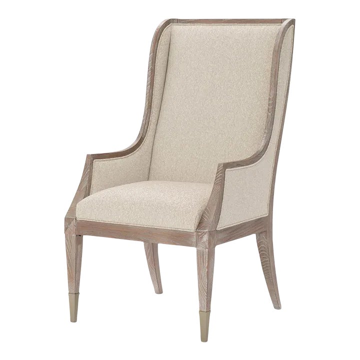 Highback Ash Modern Dining Armchair | Chairish