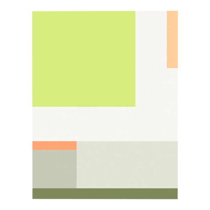 Geo Block Art Print IV - Enhanced Matte Fine - 18 X 24" | Chairish