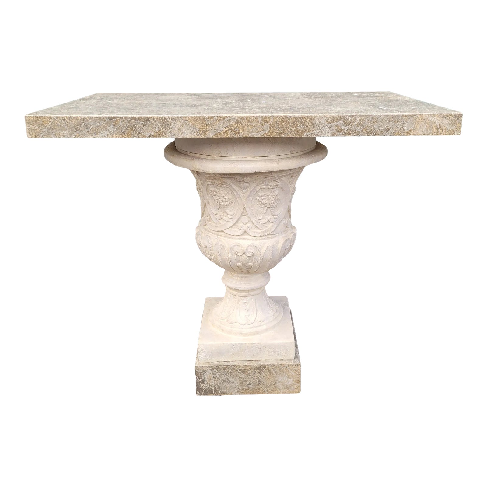 Fine Italian Neoclassical Design Console Table | Chairish