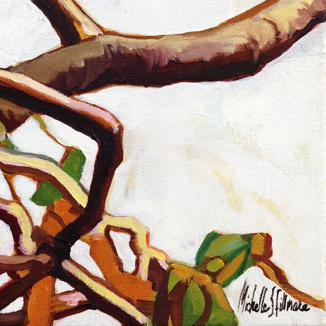 Seeing the Forest - Abstract Nature Birds Still Life Oil Panting on ...