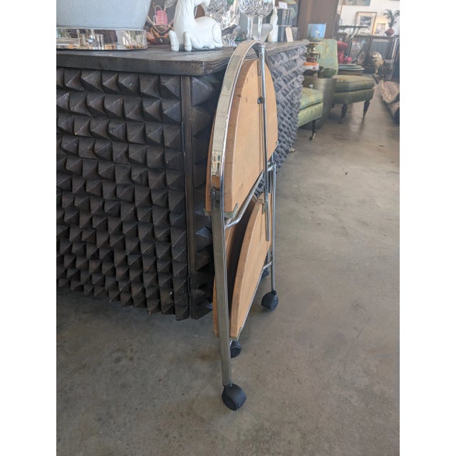Foldable Serving Cart From Bremshey, 1970s | Chairish