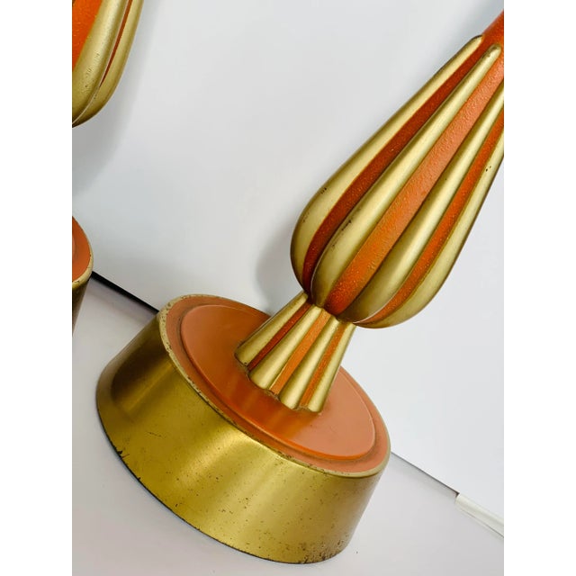 Vintage Mid-Century Modern, Atomic Ranch, Hollywood Regency Orange and ...