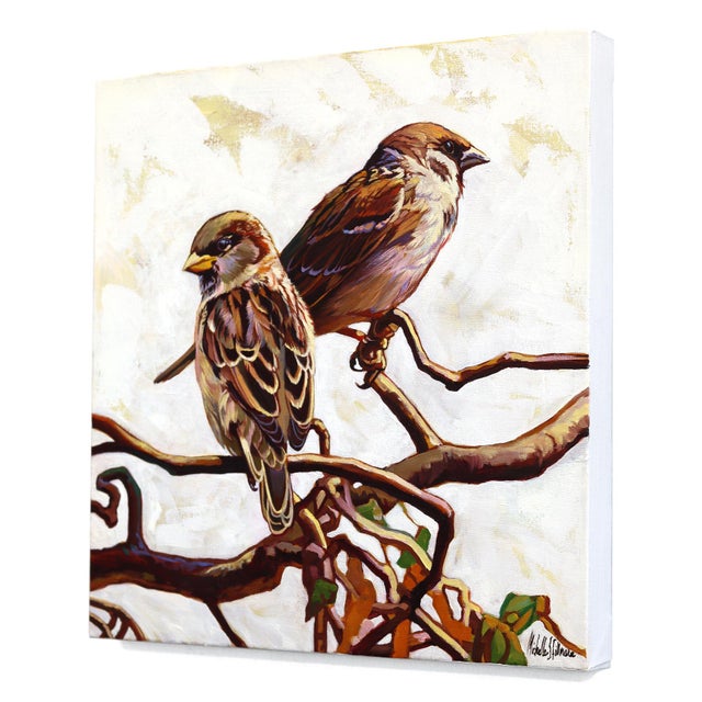 Seeing the Forest - Abstract Nature Birds Still Life Oil Panting on ...