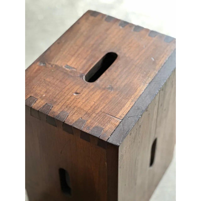 Le Corbusier Lc14 Maison Du Bresil Cube Stools 1967 Set of 2 | Chairish