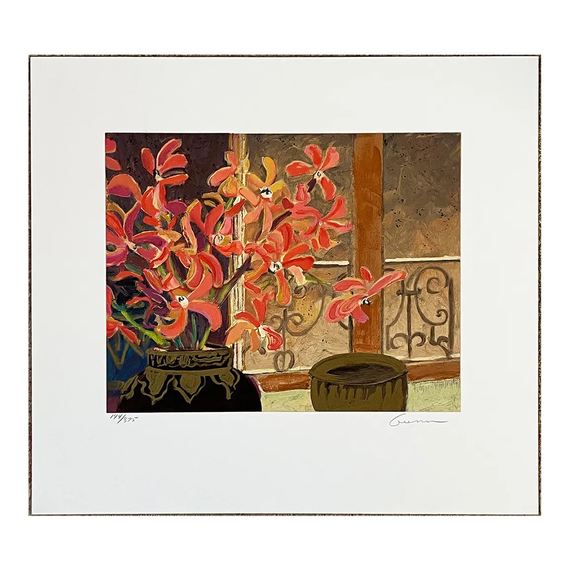 1990s Ellen Gunn Screenprint Still Life of Petite Fleur Suite II | Chairish