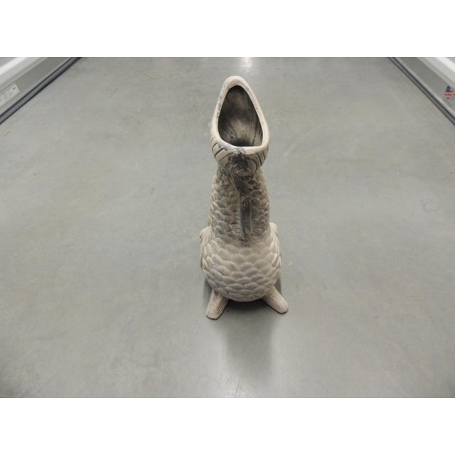 Free Standing Cast Concrete Garden Dolphin Sculpture | Chairish