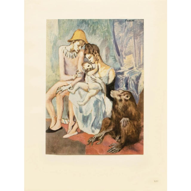 1948 After P. Picasso "The Acrobat's Family With a Monkey", First ...