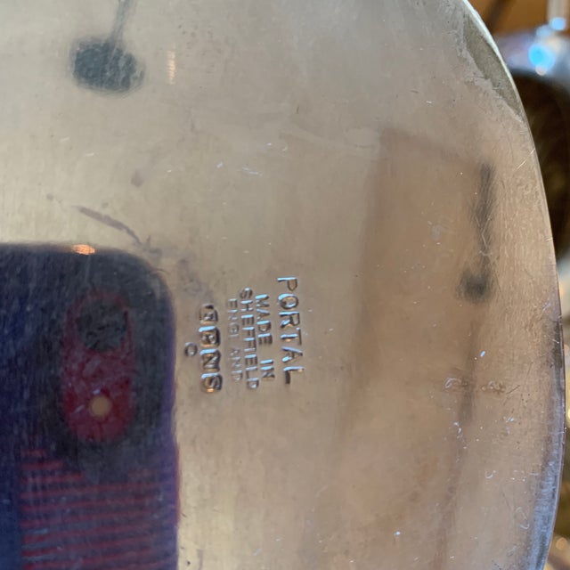 Portal of Sheffield Silverplate Fluted English Tea & Coffee Set- 5 ...