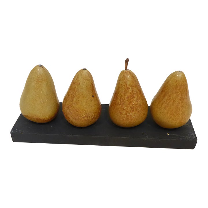 Vintage Ceramic Pears | Chairish