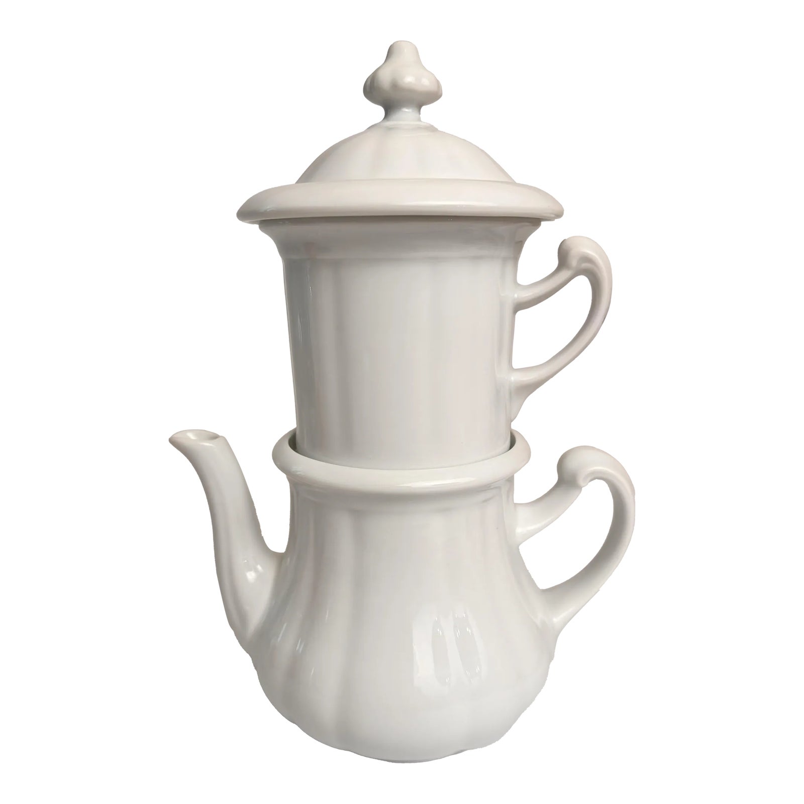 Vintage Walküre Bayreuth Bavaria Porcelain Coffee Maker--Pot & Strainer ...