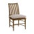 Modern Oak Slat Back Dining Chair - Dark | Chairish