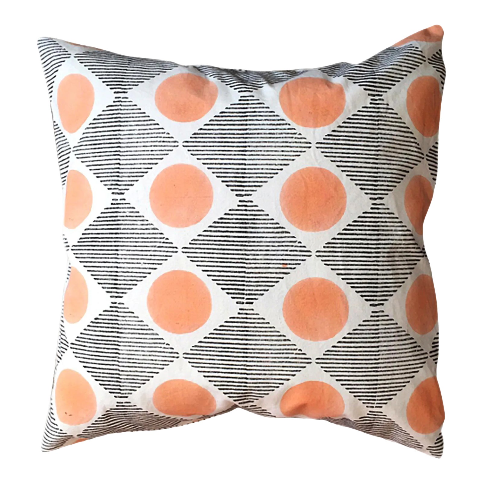 Peach Moon Pillow | Chairish