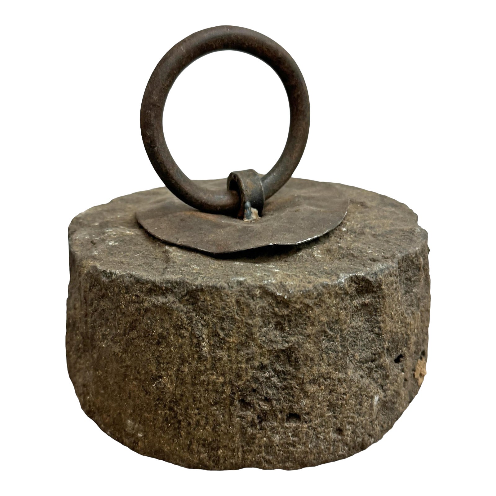 19th Century Japanese Granite Weight | Chairish