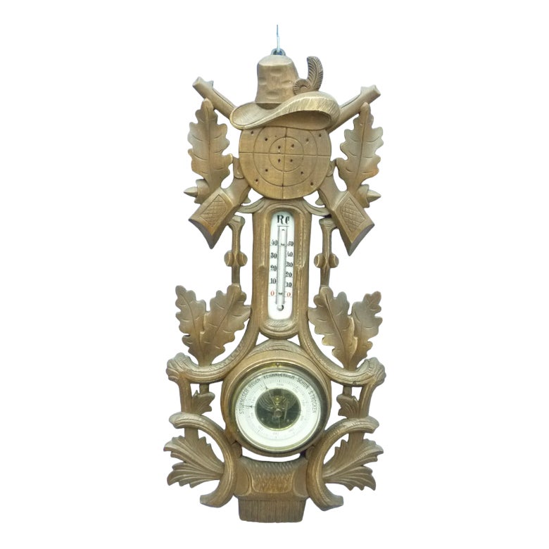 Antique Weather Station, 1920s | Chairish