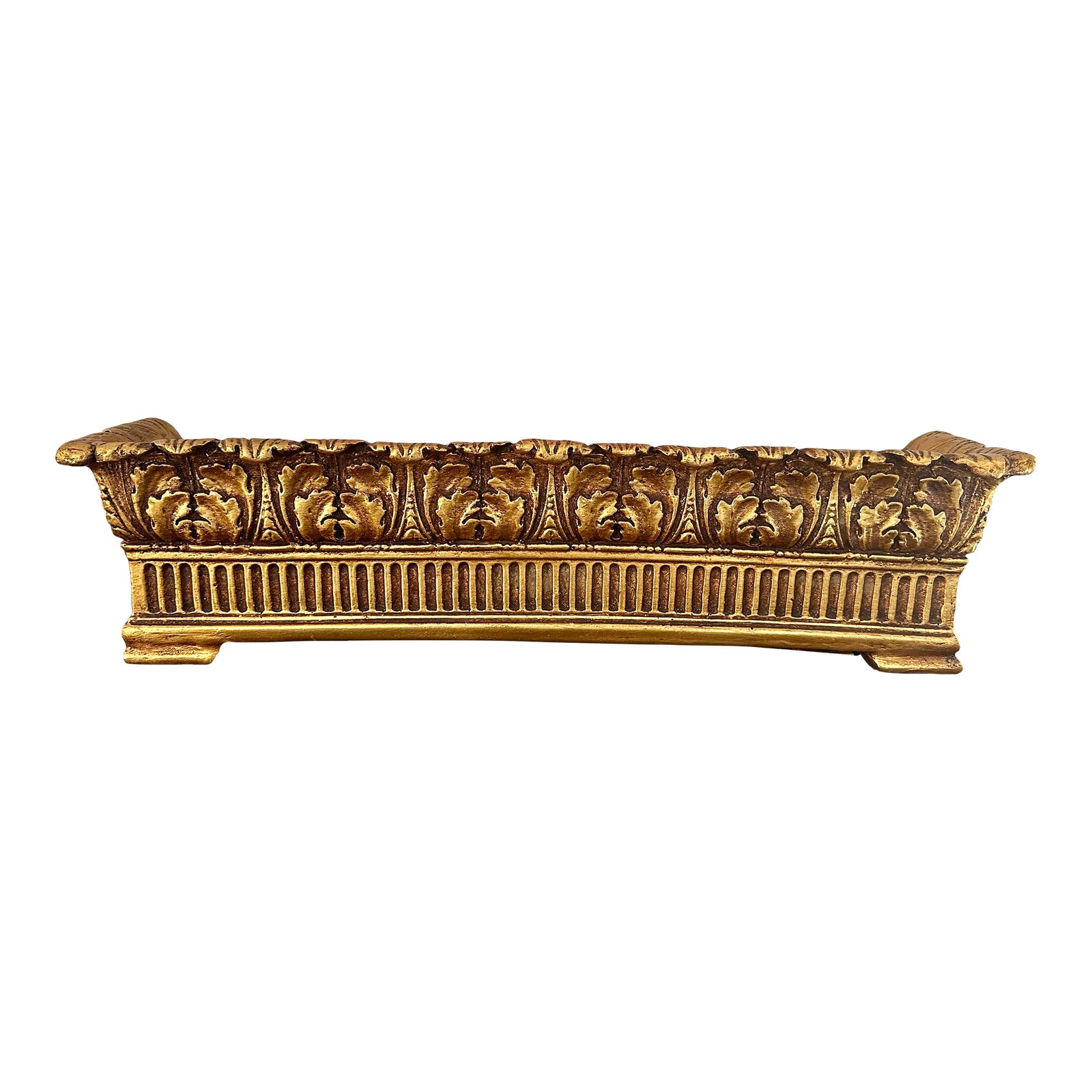 Borghese Gilded Plaster Neoclassical Mantle Light | Chairish