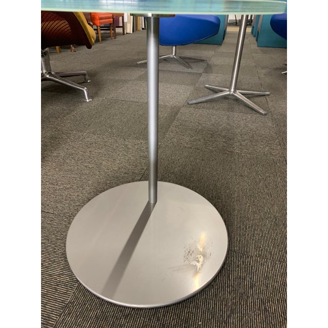 Steelcase Await Table with Glass Top | Chairish