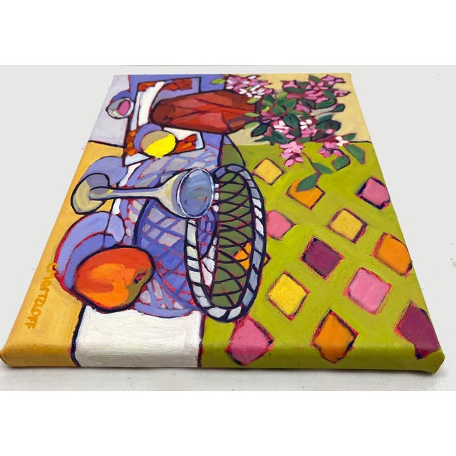 "Transparent Moments" Original Contemporary Fauvist Still Life Painting ...