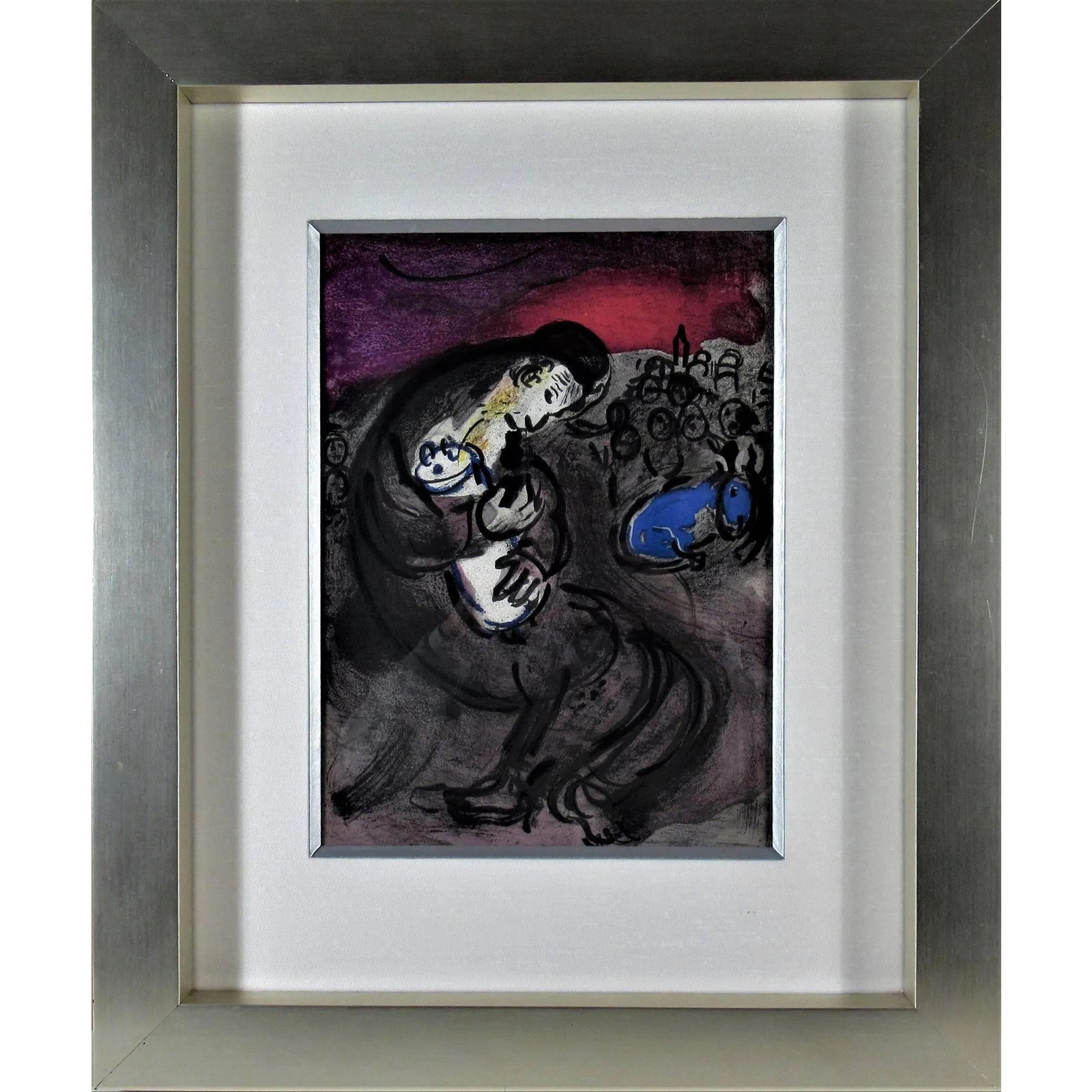 Marc Chagall, Jeremiah's Lamentations, from "The Bible", 1956 | Chairish