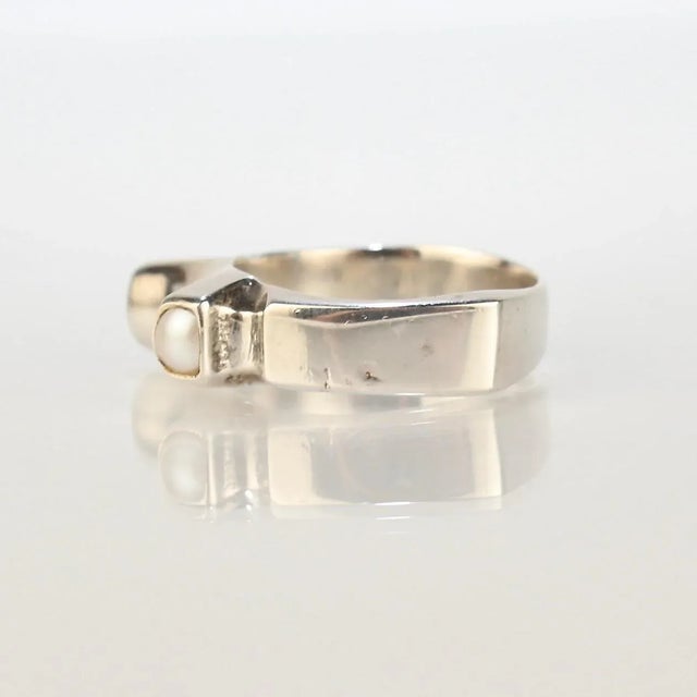 Vintage Signed Wesley Emmons Mid-Century Modern Sterling Silver and ...