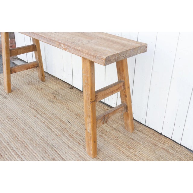 Rustic Farmhouse Console Table | Chairish