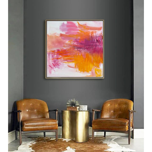 "Autumn Raging" by Trixie Pitts Minimalist Abstract Expressionist Oil ...