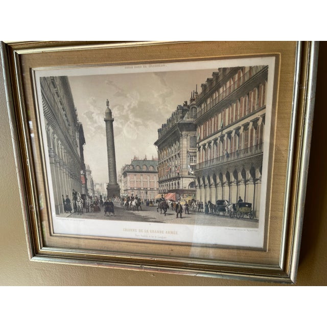 Original 19th Century French Lithos by Charpentier.H, Matted and Framed ...