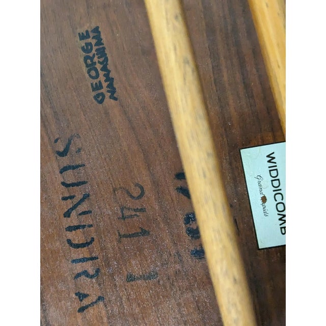 1960s Mid Century Walnut George Nakashima Sundra Side Table for ...