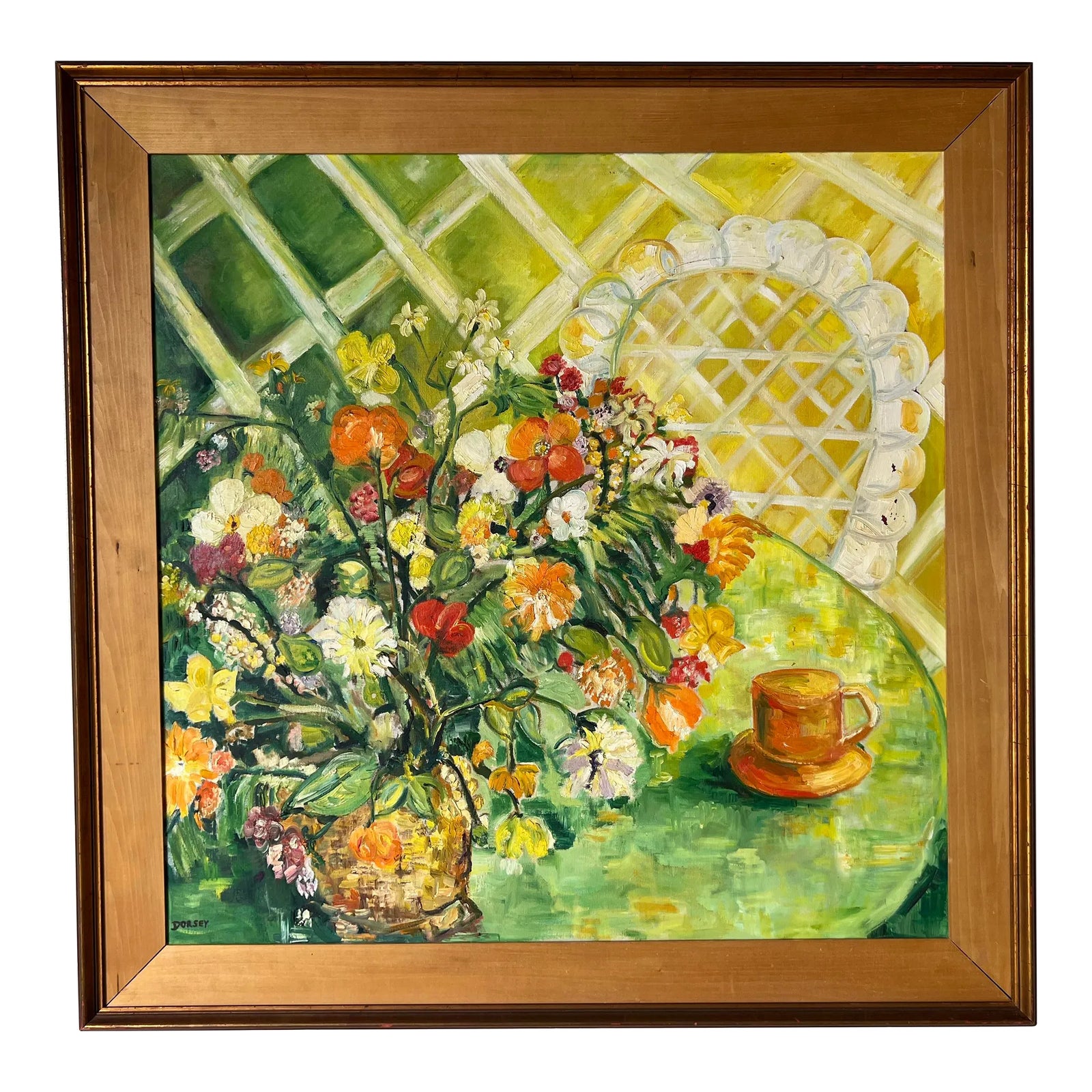 Large William Ballantine Dorsey (American, 1942-2019) Still Life ...