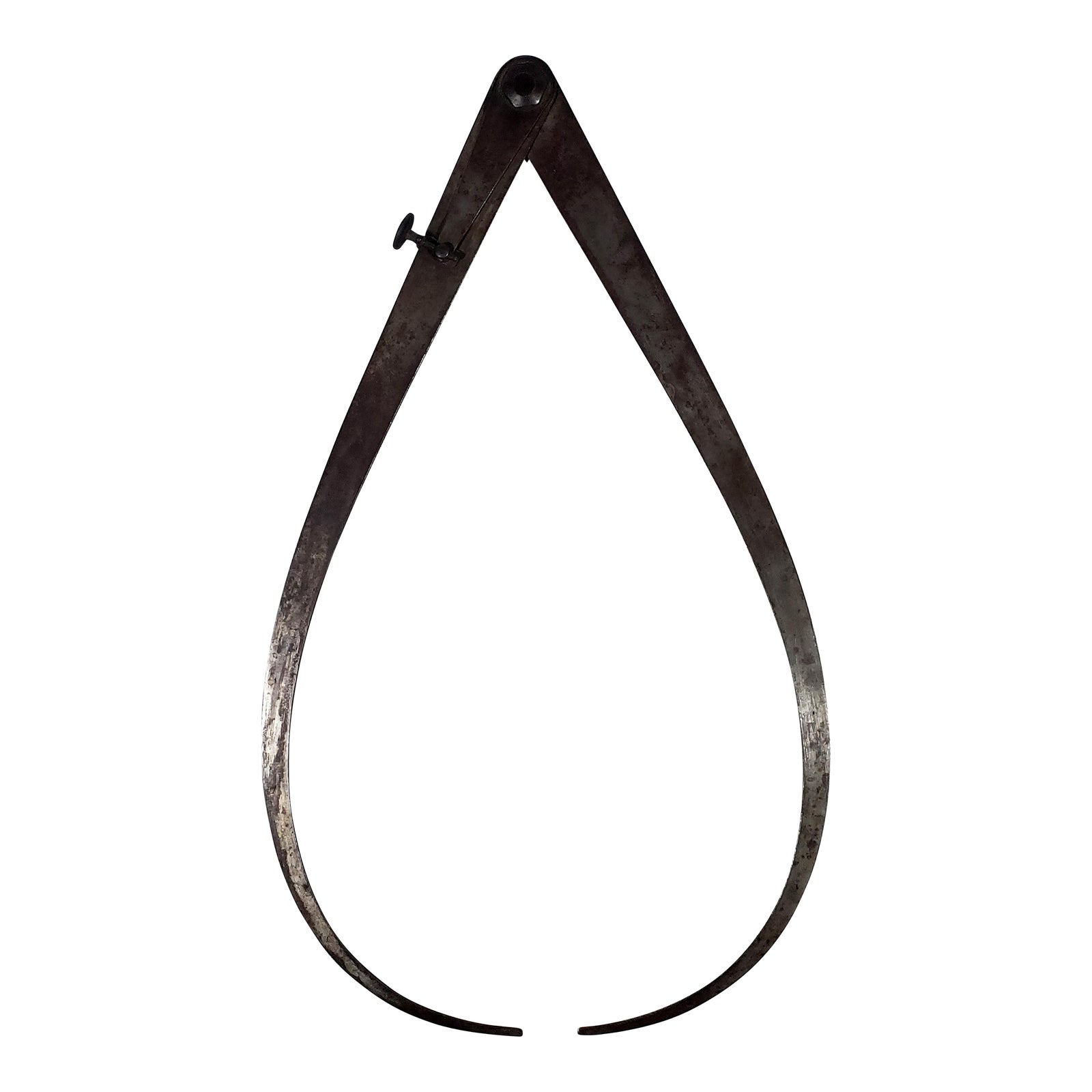 Rare Gigantic 19th Century Antique Original Hand Forged Iron Calipers ...