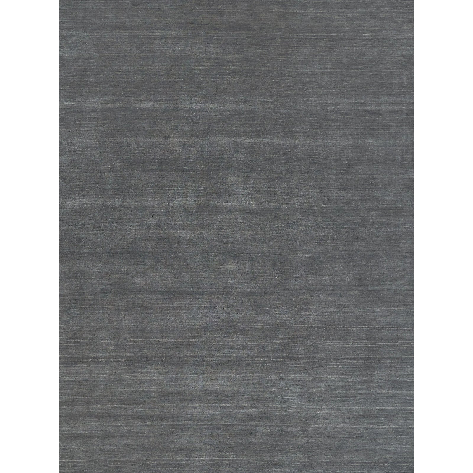 Exquisite Rugs Roche Handmade New Zealand Wool Gray Rug-6'X9' | Chairish