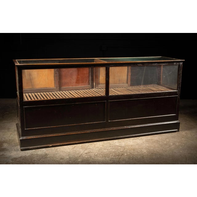 Early 20th Century Antique Mercantile Display Case | Chairish