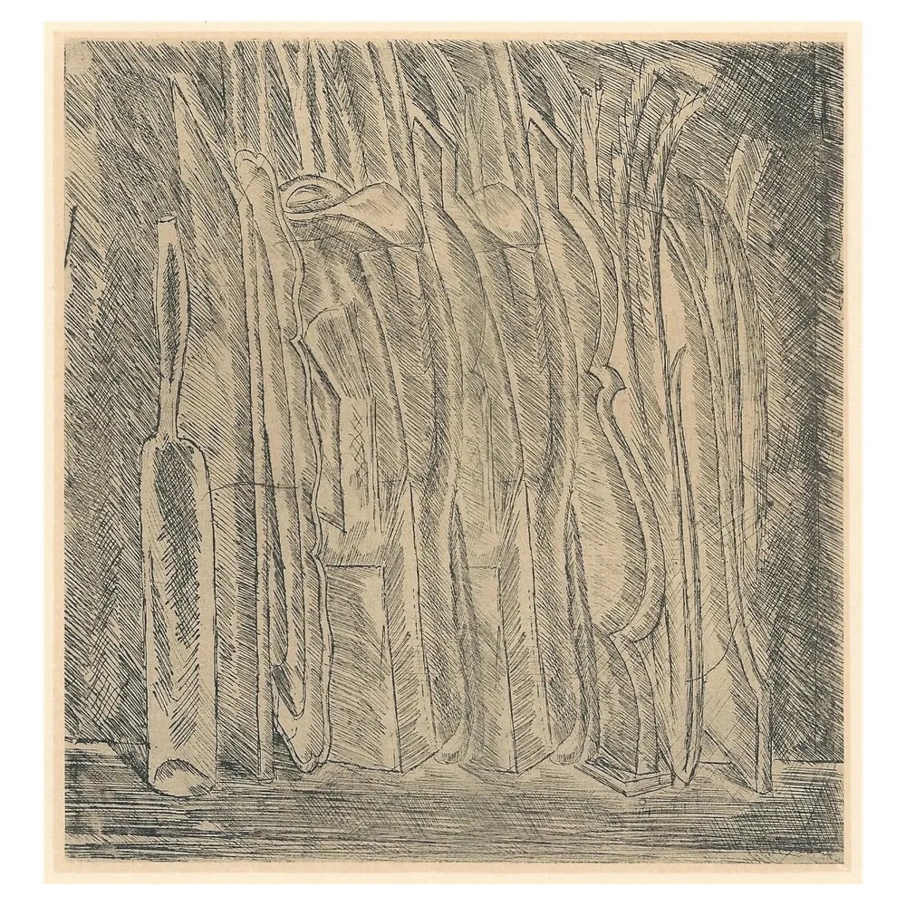 Giorgio Morandi, Still Life with Bottles and Jug, 1915-1957, Lithograph ...