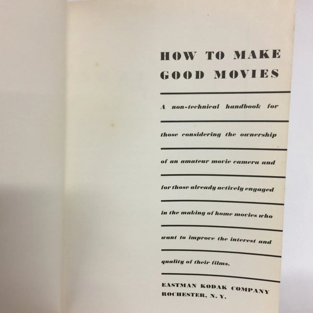 1955 How to Make Good Movies | Chairish