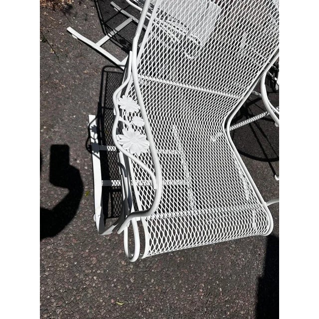 Circa 1960’s Vintage Russell Woodard Patio 48” Table + 4 Rocking ...