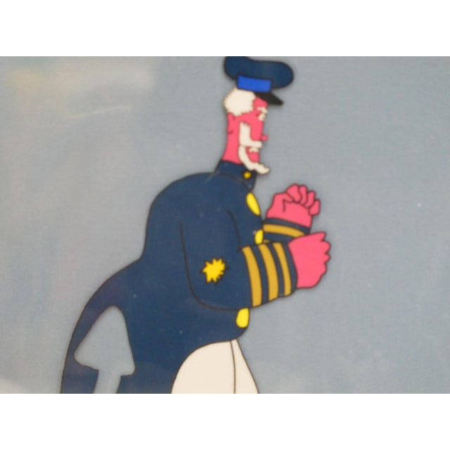 The Beatles Framed 1968 Yellow Submarine Old Fred Animation Cel | Chairish