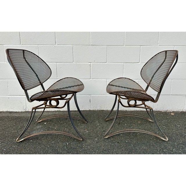 Homecrest Casino ClamShell Rocker Chairs - a Pair | Chairish