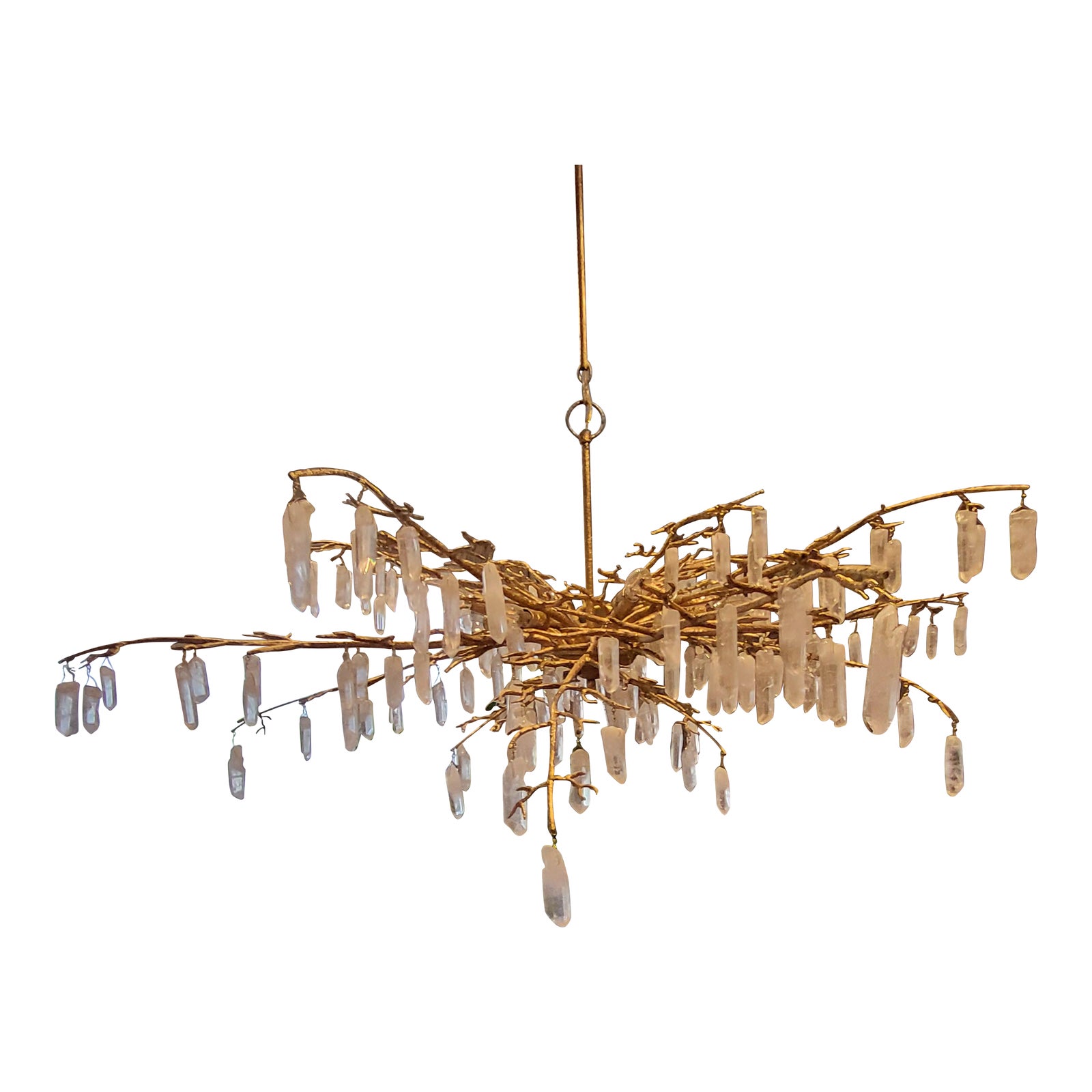 Currey & Company Forest Dawn Chandelier | Chairish